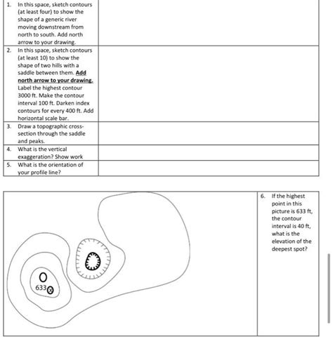 Solved Topographic Maps Lab Exercises MODELS At Home Chegg