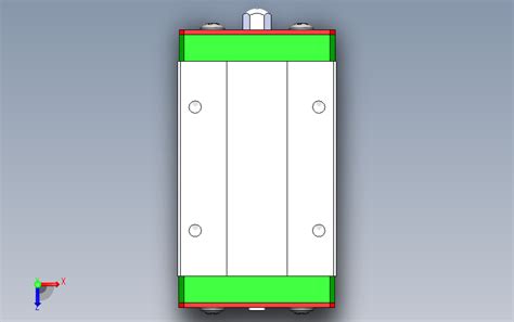 Mgn 15h线性滑块轴承座 Solidworks 2019 模型图纸下载 懒石网