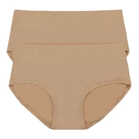 Underworks Womens Smoothlines Hi Cut Briefs Nude Harris Scarfe