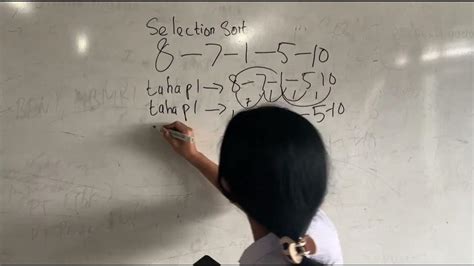 selection sort youtube