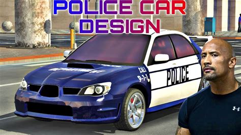 how to make cop design on any car in cpm tutorial [ Car Parking Multiplayer ] 2024 - YouTube