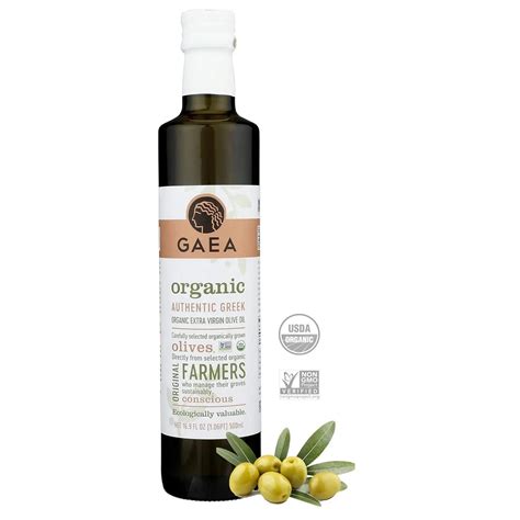 Gaea Organic Extra Virgin Olive Oil From Greece 500ml Healthland Co