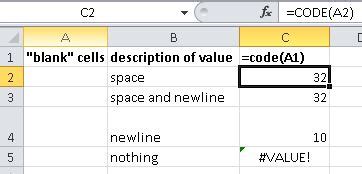 Vba Excel Telling Me My Blank Cells Aren T Blank Stack Overflow