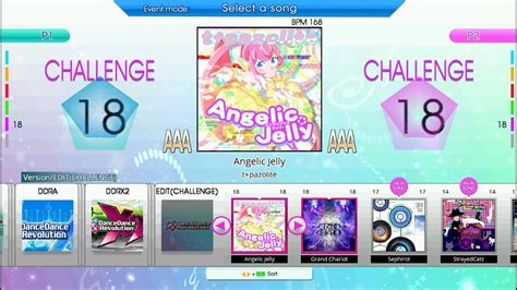 【ddr創作譜面60曲目 Edit 】angelic Jelly 難易度18 Youtube
