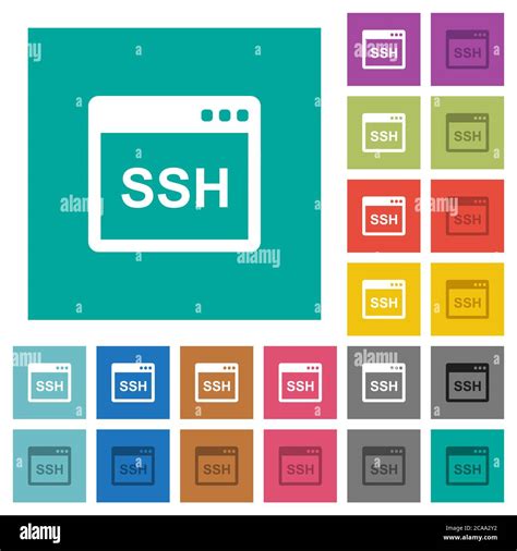 Ssh Icon Hi Res Stock Photography And Images Alamy