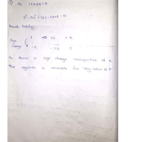 Solved 5 Pts For The System Shown Below Open Loop Poles Are Marked And Tutorbin