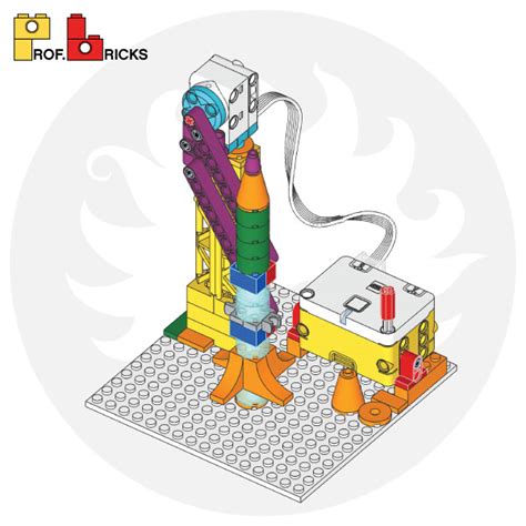 Lego Spike Essential Rocket Launch Prof Bricks