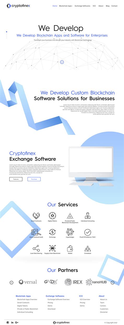 Crypto Web UI Design On Behance