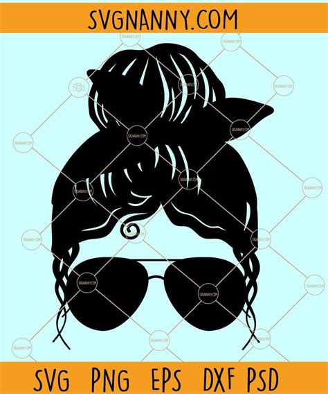 Messy Bun Nurse Life Svg Nurse Life Svg Proud Nurse Svg Nurse Life