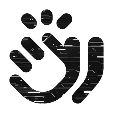 Hands Clapping Icon Photo Black White Scratch Texture Premium AI Generated Image