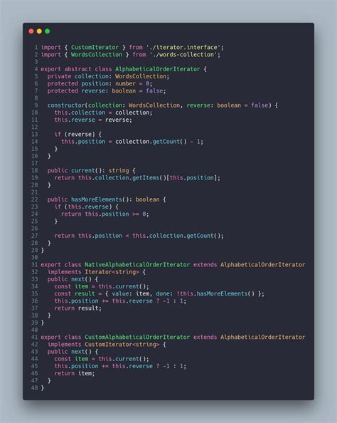 Understanding Iterator Pattern In Javascripttypescript Using Symbol