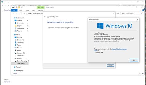 Create Recovery Drive In Windows 10 Page 3 Tutorials