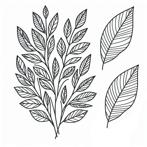 Dibujar Hojas Es Fácil Para Colorear Imprimir E Dibujar Coloringlib