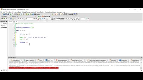 Input Data From The Terminal In C YouTube