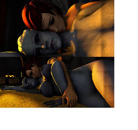 Rule 34 3d 3d Artwork Commander Shepard Femshep Hentaithimy Liara T
