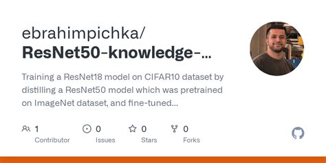 resnet50 knowledge distillation resnet50 knowledge distillation ipynb at main · ebrahimpichka