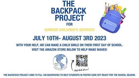 Empowering Education Through The Backpack Project Marine Solutions Inc