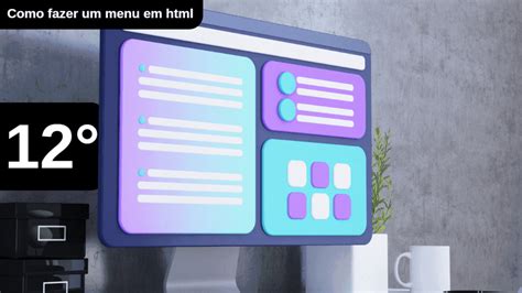 Como Fazer Um Menu Em HTML Profissional Para Seu Website