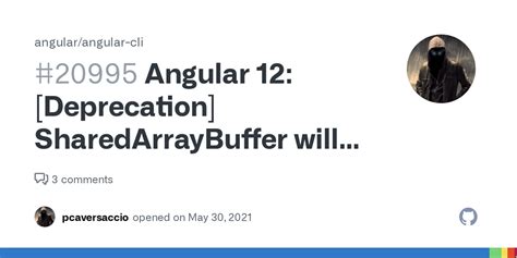 angular 12 [deprecation] sharedarraybuffer will require cross origin