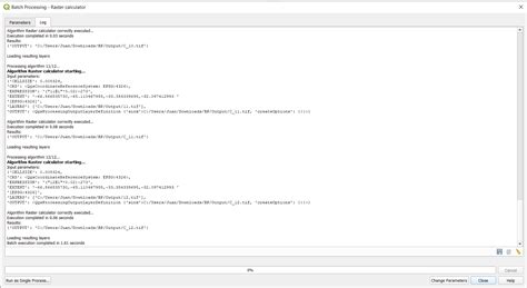 Qgis Batch Processing