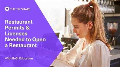 Restaurant Permits And Licenses Needed To Open A Restaurant Youtube Music