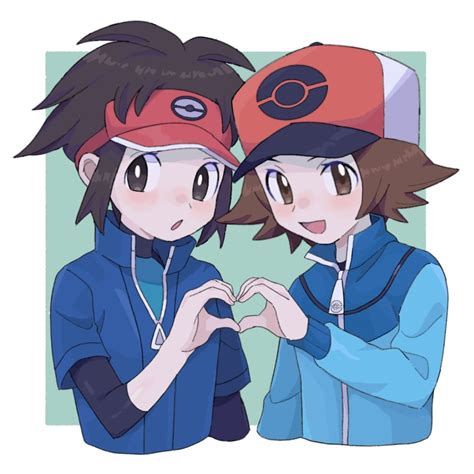 Hilbert And Nate Pokemon And More Drawn By Sana Pisana Danbooru