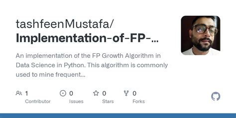 github tashfeenmustafa implementation of fp growth algorithm data