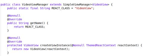 Custom Android Native View In React Native TO THE NEW Blog