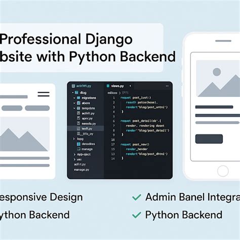 Build A Django Website With Python Backend By Mtarikkilic Fiverr
