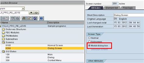 abap thinkers how to implement different pf status types