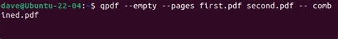 How To Make And Combine PDF Files On The Linux Command Line