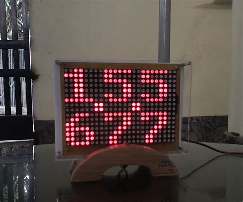 multi effects internet clock 6 steps with pictures instructables