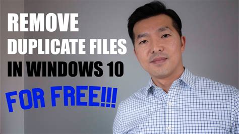 find and remove duplicate files in windows 10 without installing