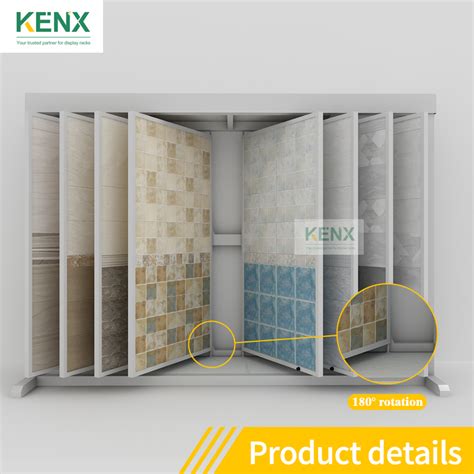 Custom Flip Tile Sample Display Boards With Base Tiledisplaystand Com