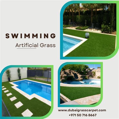 Swimming Pool Artificial Grass Artificial Grass Around Pool Dubai