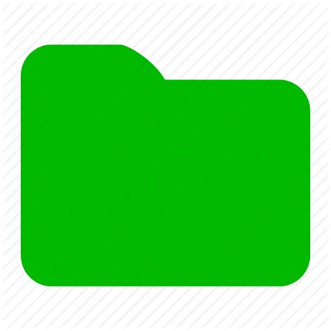 Green Folder Icon At Vectorified Collection Of Green Folder Icon Free For Personal Use