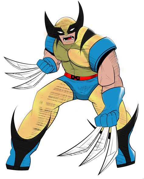 My Wolverine Drawing R Artwork