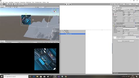 Unity I Created A Preview Of My Player Camera With Another Camera But When Disabling The Main