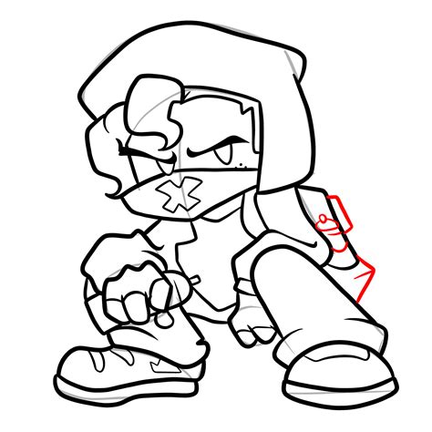 How To Draw Pico N Grounds Soft Pico Sketchok Easy Drawing Guides