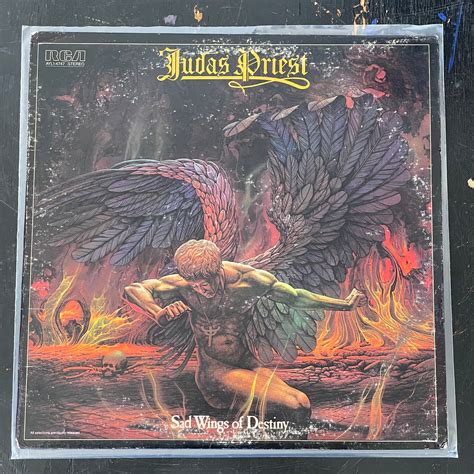 Judas Priest Sad Wings Of Destiny Reissue Lp Used Vinyl Command