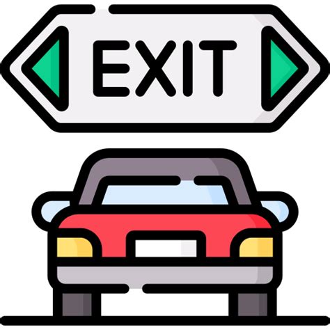 Exit Special Lineal Color Icon