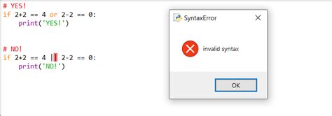 Python Or Operator Be On The Right Side Of Change