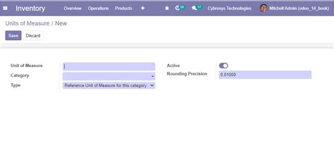 Unit Of Measure Odoo Community Edition Book Inventory