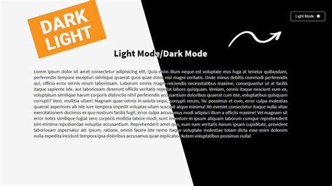 Creating A Dark And Light Toggle Mode On Your Ui Designs Using Jquery