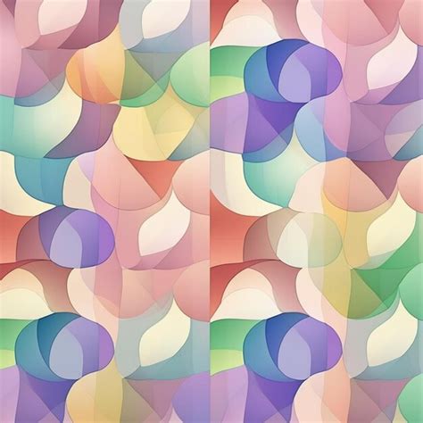Premium Ai Image A Close Up Of A Colorful Abstract Background With A Lot Of Shapes Generative Ai