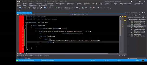 C Beginners Tutorial Switch Case Statement In C HD Mp YouTube