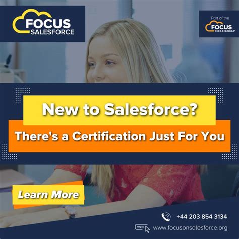 Focus On Salesforce On Linkedin New To Salesforce Theres A Certification Just For You
