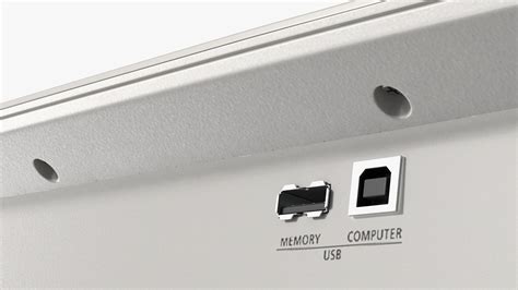 White Keytar Roland Ax Edge 3d Model 39 Obj Lxo Ma Max Fbx C4d Blend 3ds Free3d