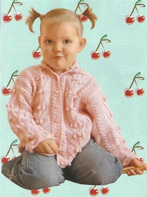 связать кофточку для девочки спицами Модели вязания для детей